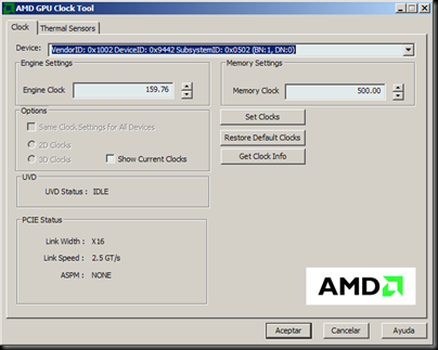SATsoftware: AMD GPU Clock Tool